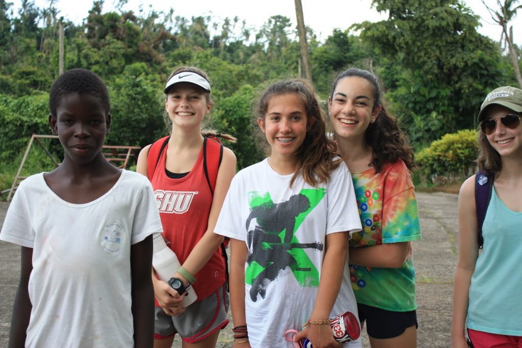 First Work Day! – Community Service Dominica